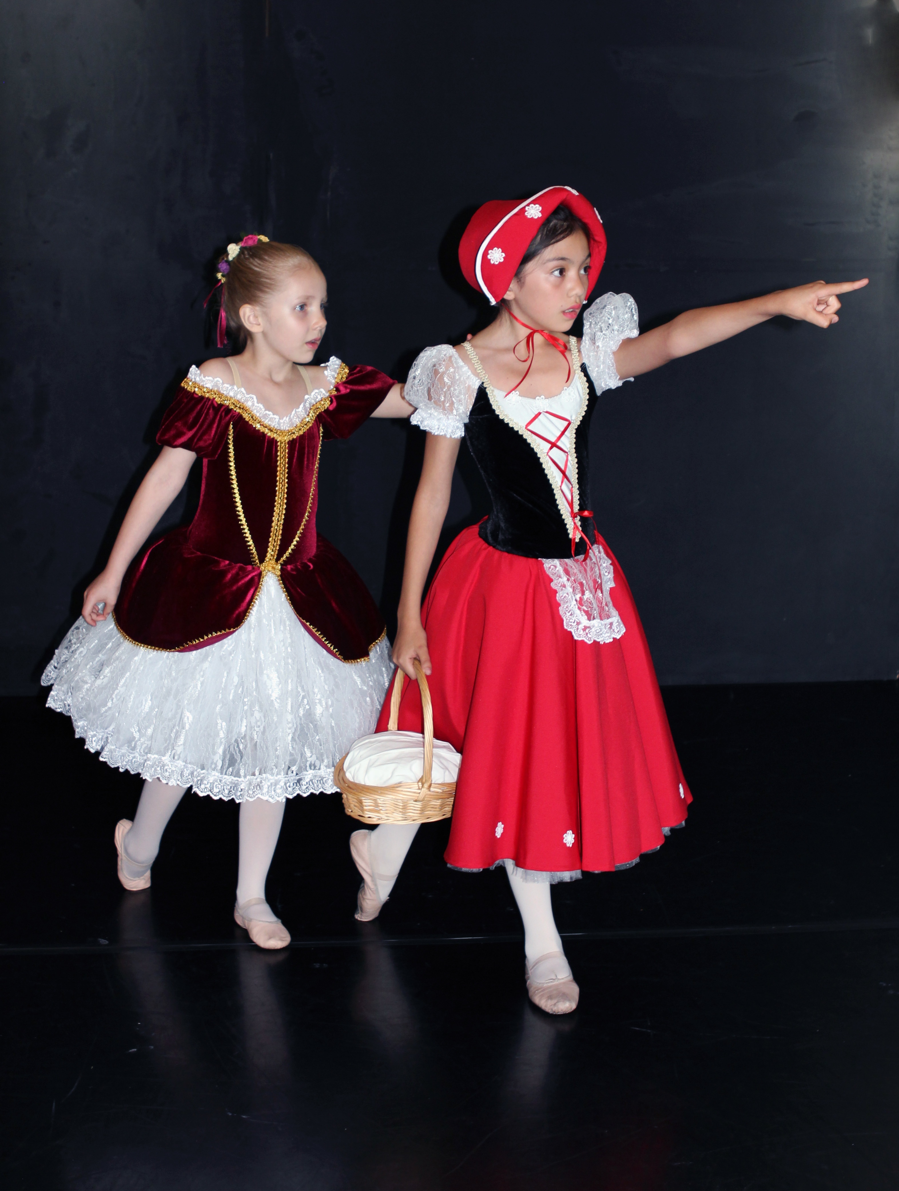 Amelia and Fiona flip | Holt Ballet Conservatory
